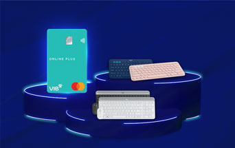 Get eVoucher Logitech VND 400,000 when open VIB credit card | VIB