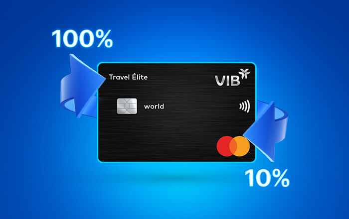 Refund of annual fee and cash back for new credit card holders | VIB